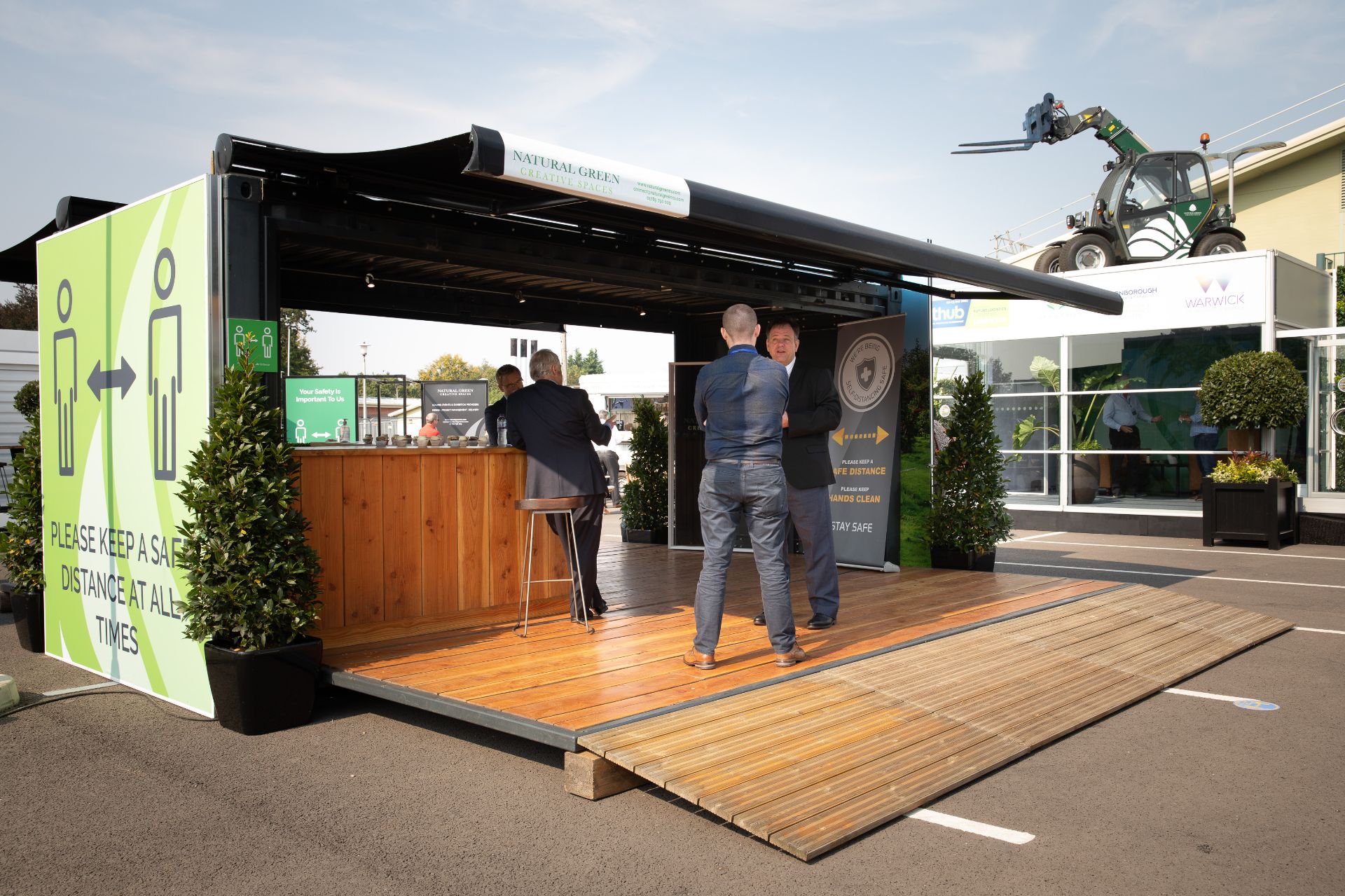 ITT Hub Open Day | Transform Your Events with Natural Green Creative ...